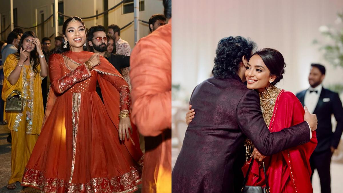 Sobhita Dhulipala’s unseen pictures from Akhil Akkineni’s wedding to Zainab Ravdjee go viral ...